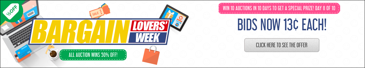 DealDash™ - Bid & Save - The fair & honest bidding site